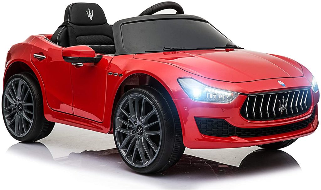 Kids Maserati 12V Ride on Car - Rechargeable Toy Vehicle by TOBBI