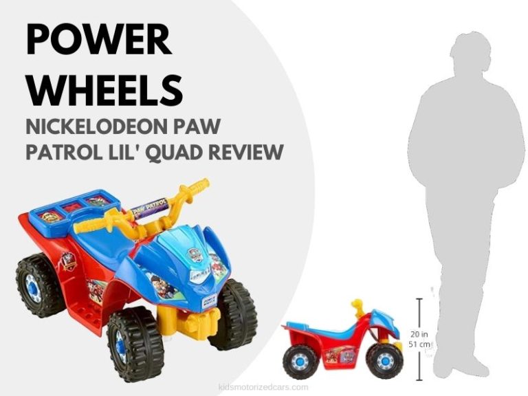 Paw Patrol Power Wheel